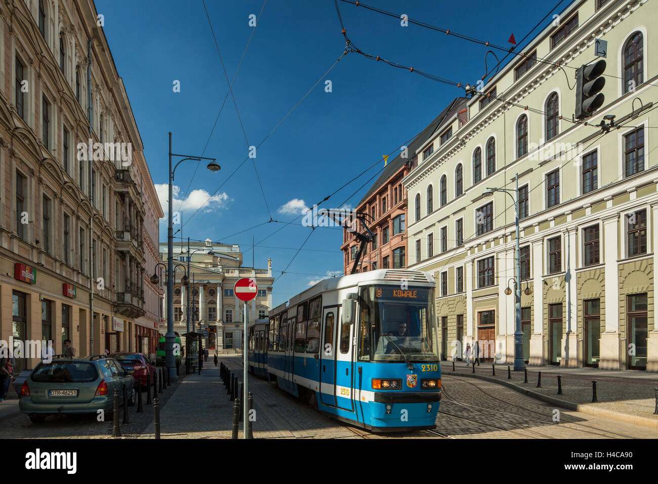 Tram in poland hi-res stock photography and images - Alamy