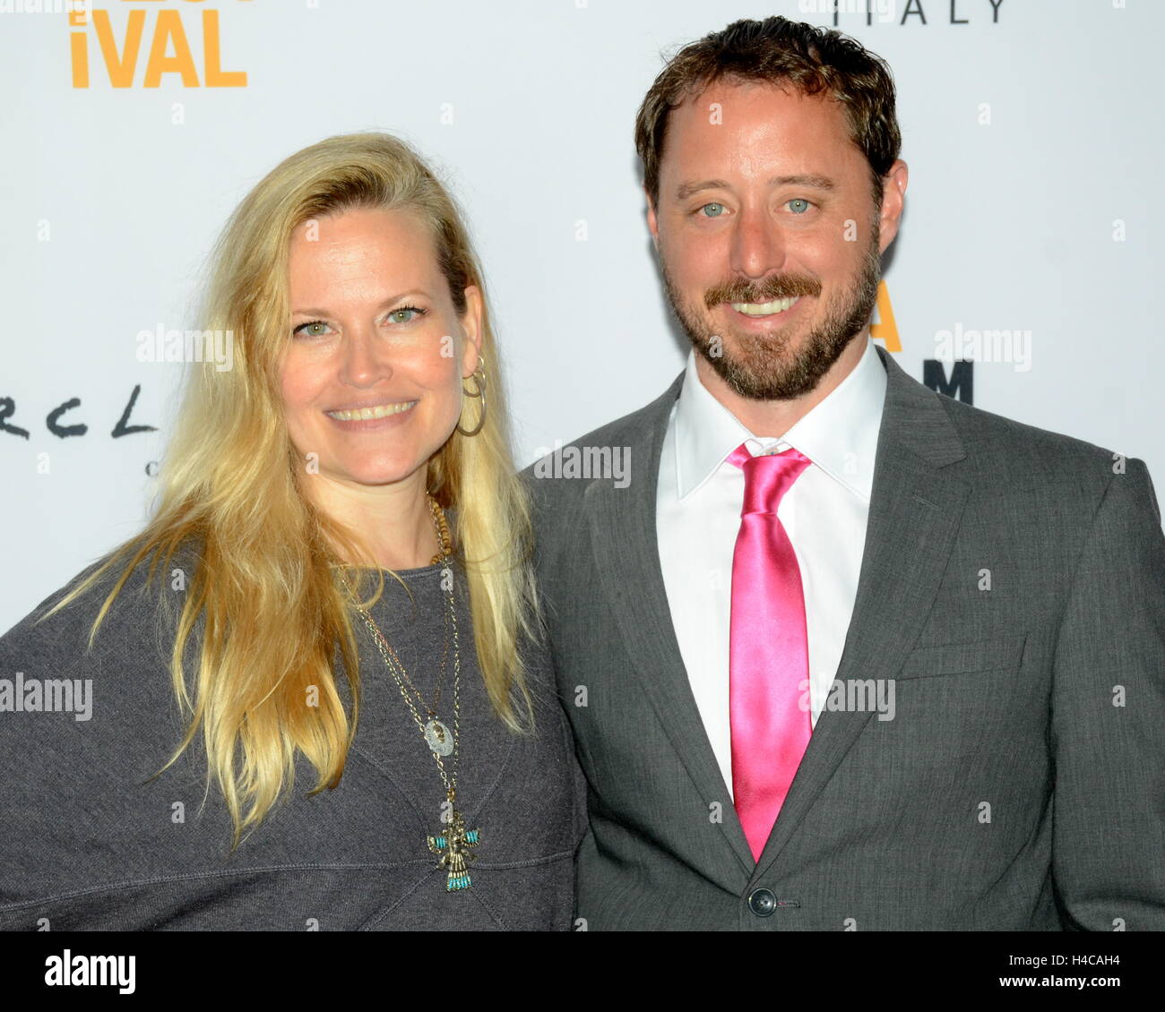 Dorie Barton and David K. Wilson arrives at the 2016 Los Angeles Film ...