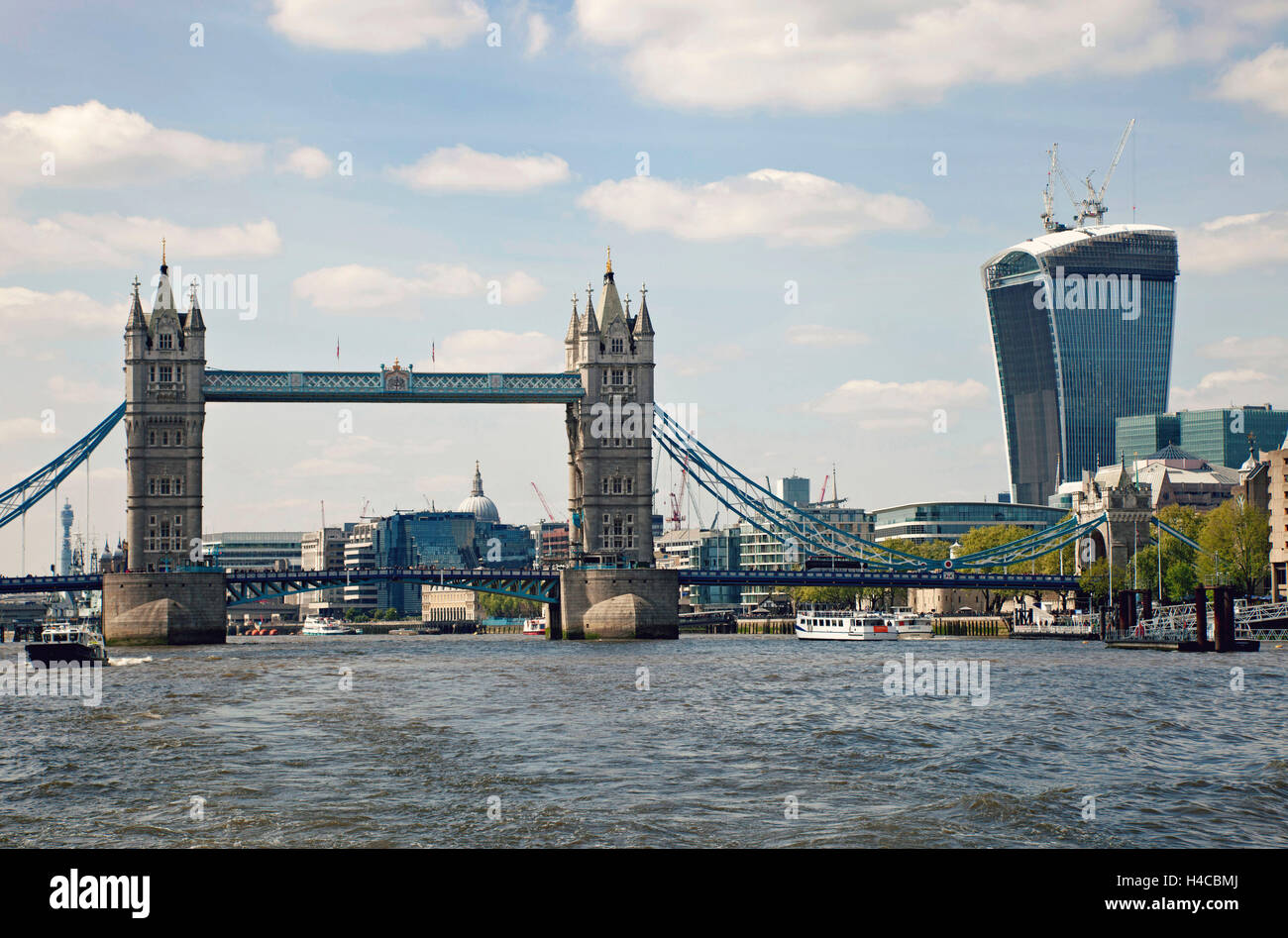 Architecture, town, Tower Bridge, the Thames Stock Photo - Alamy