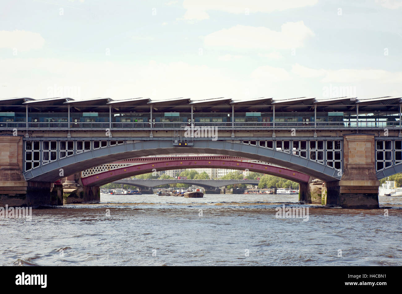 Architecture, bridge, town, river Stock Photo - Alamy