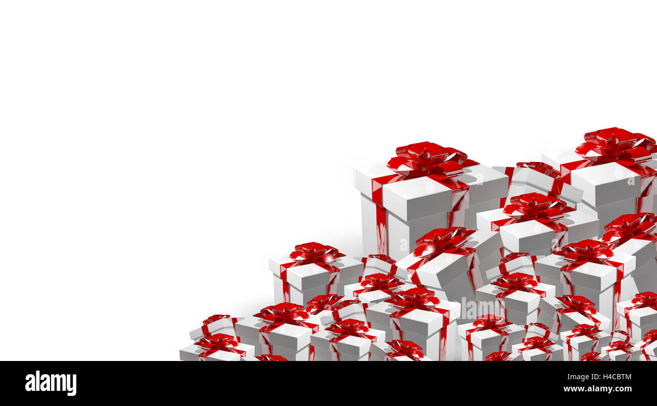 3d render gift box Stock Photo - Alamy