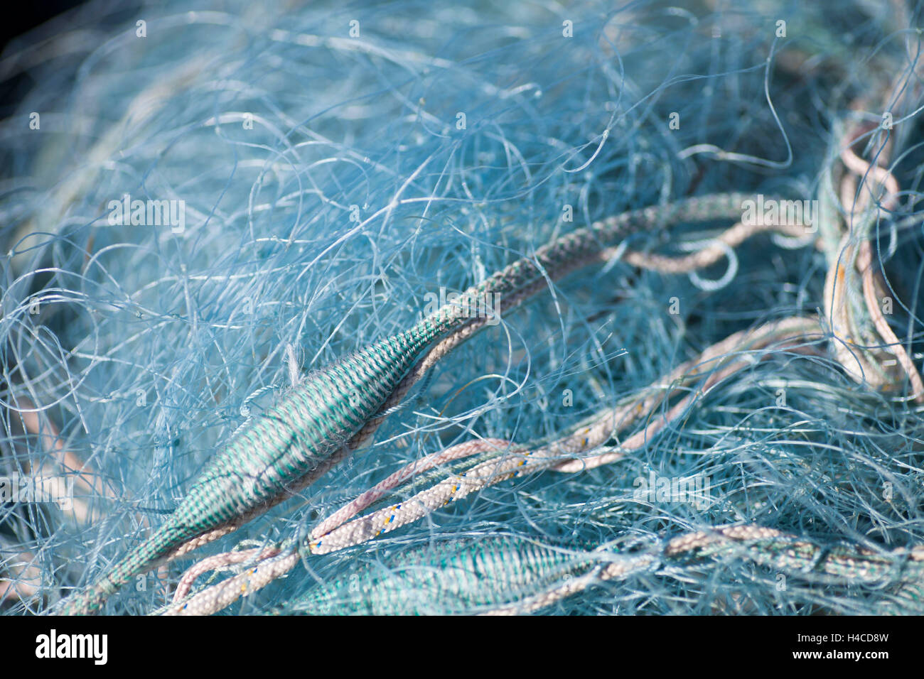 Fishing net, close up Stock Photo - Alamy
