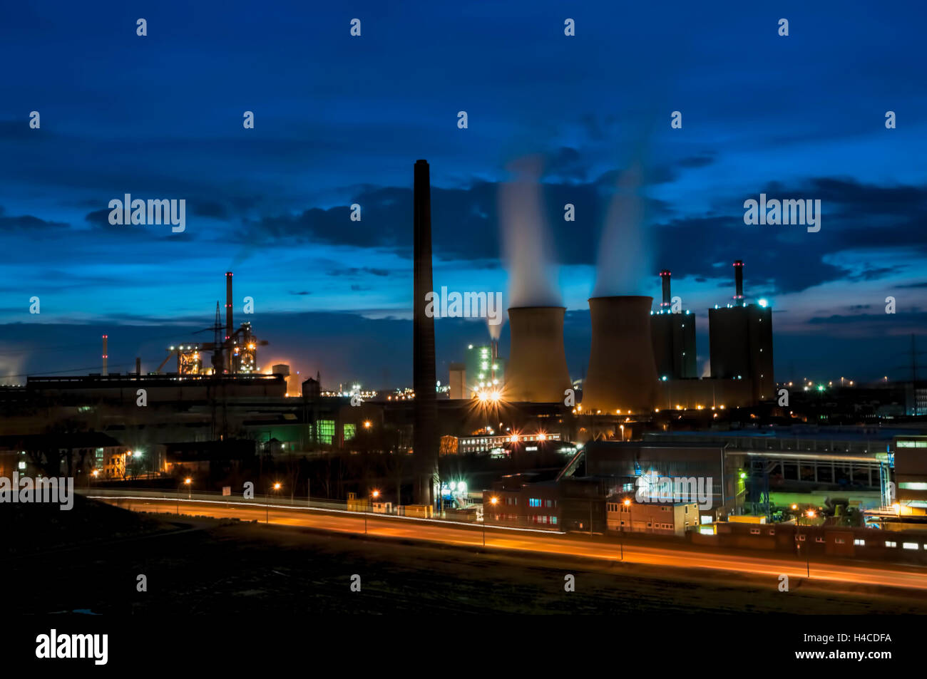 Big factory chimney hi-res stock photography and images - Alamy