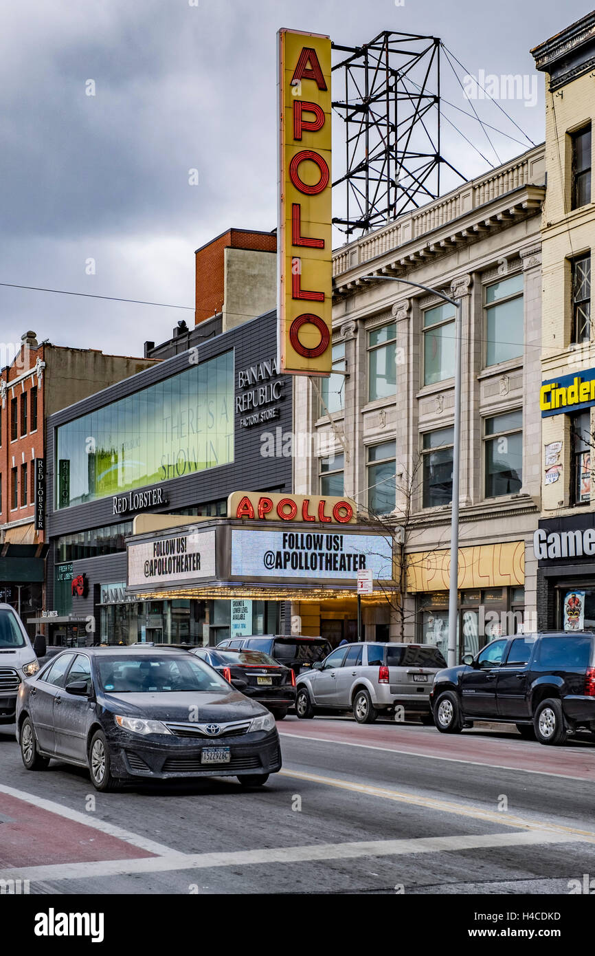 Apollo theatre in Harlem in New York Stock Photo - Alamy