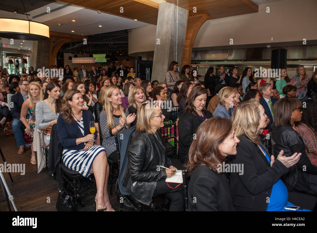 Audience at the Atlantic Media Breakfast Event In Washington DC April ...