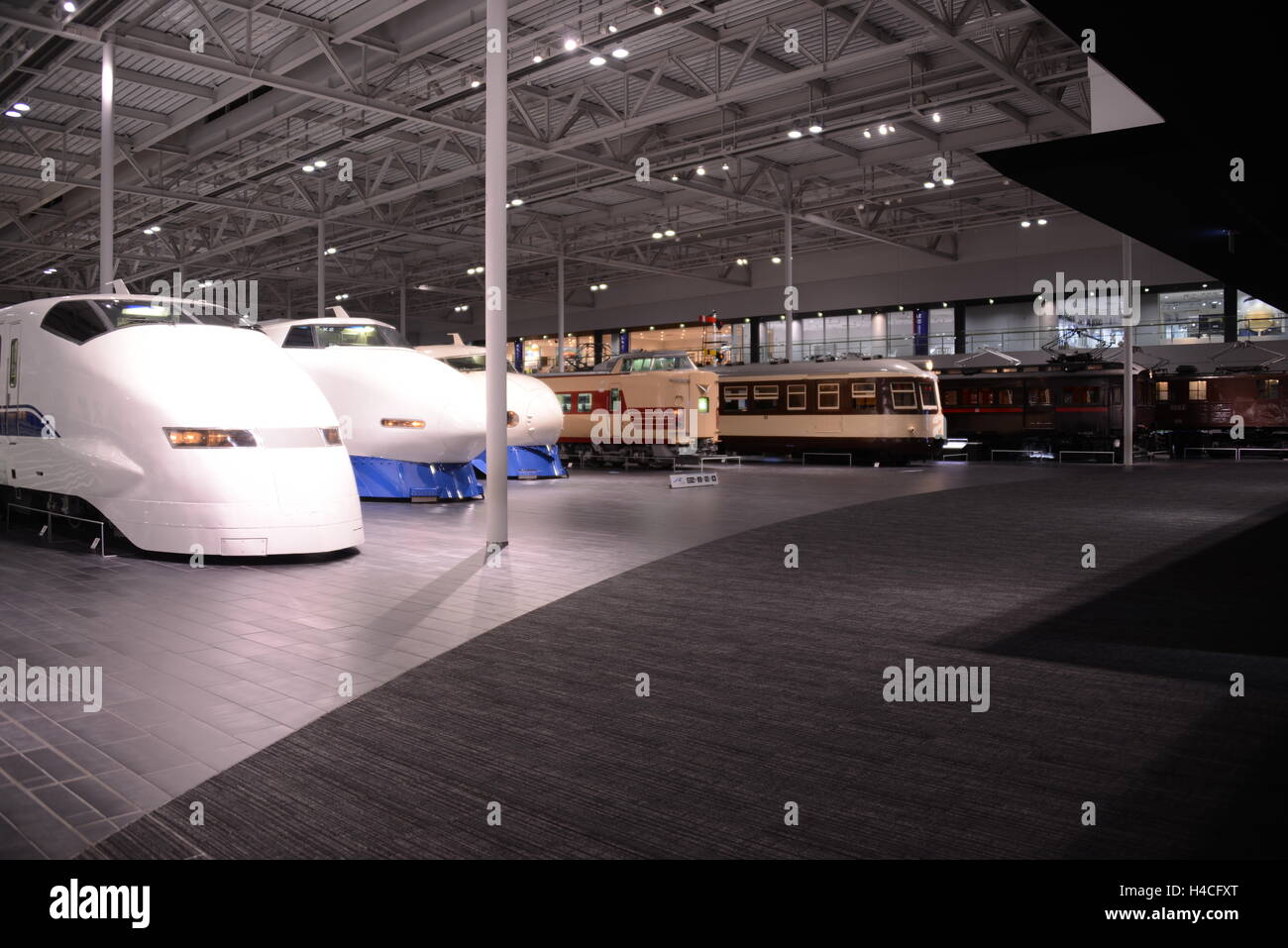 Spot Linear Railway Museum Japan Stock Photo - Alamy