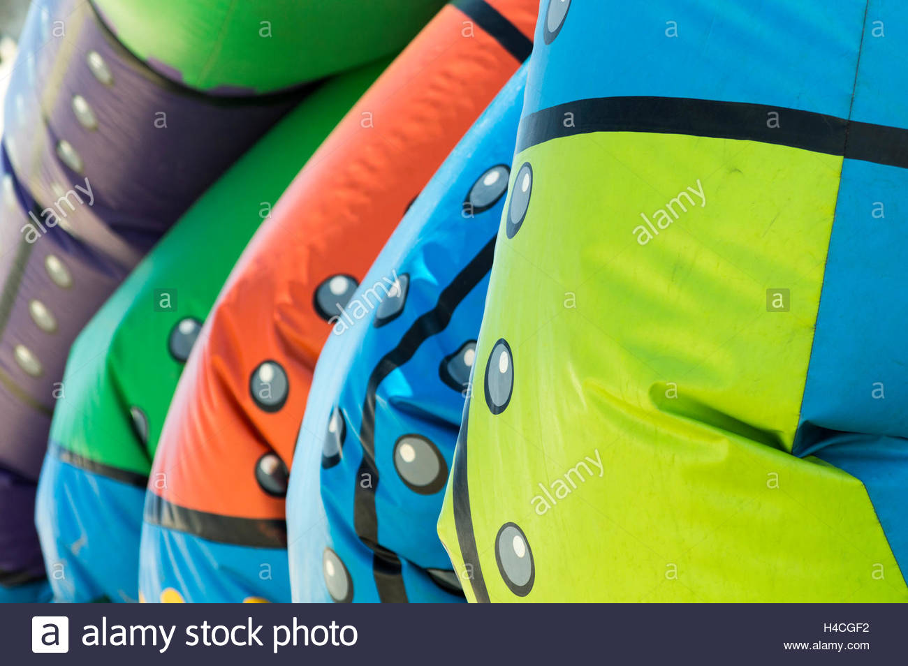 Deflated Bouncy Castle High Resolution Stock Photography and Images - Alamy