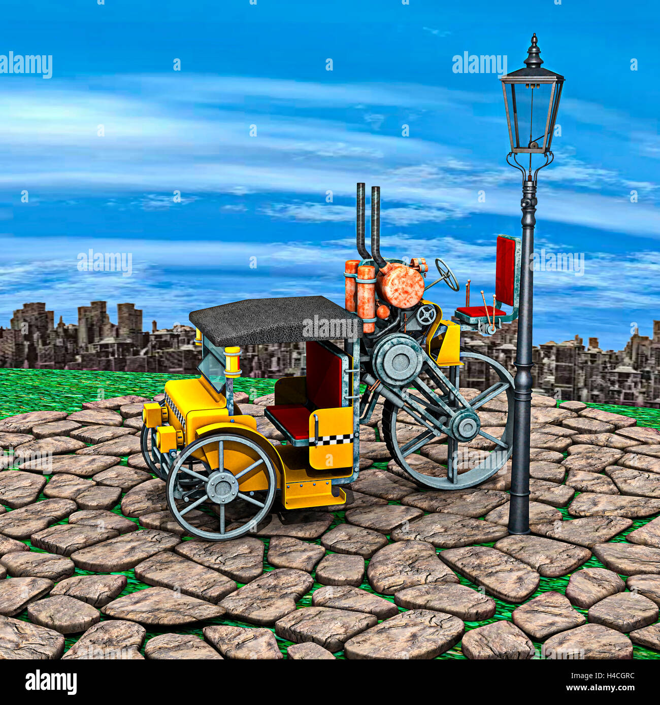 Steam cab hi-res stock photography and images - Alamy