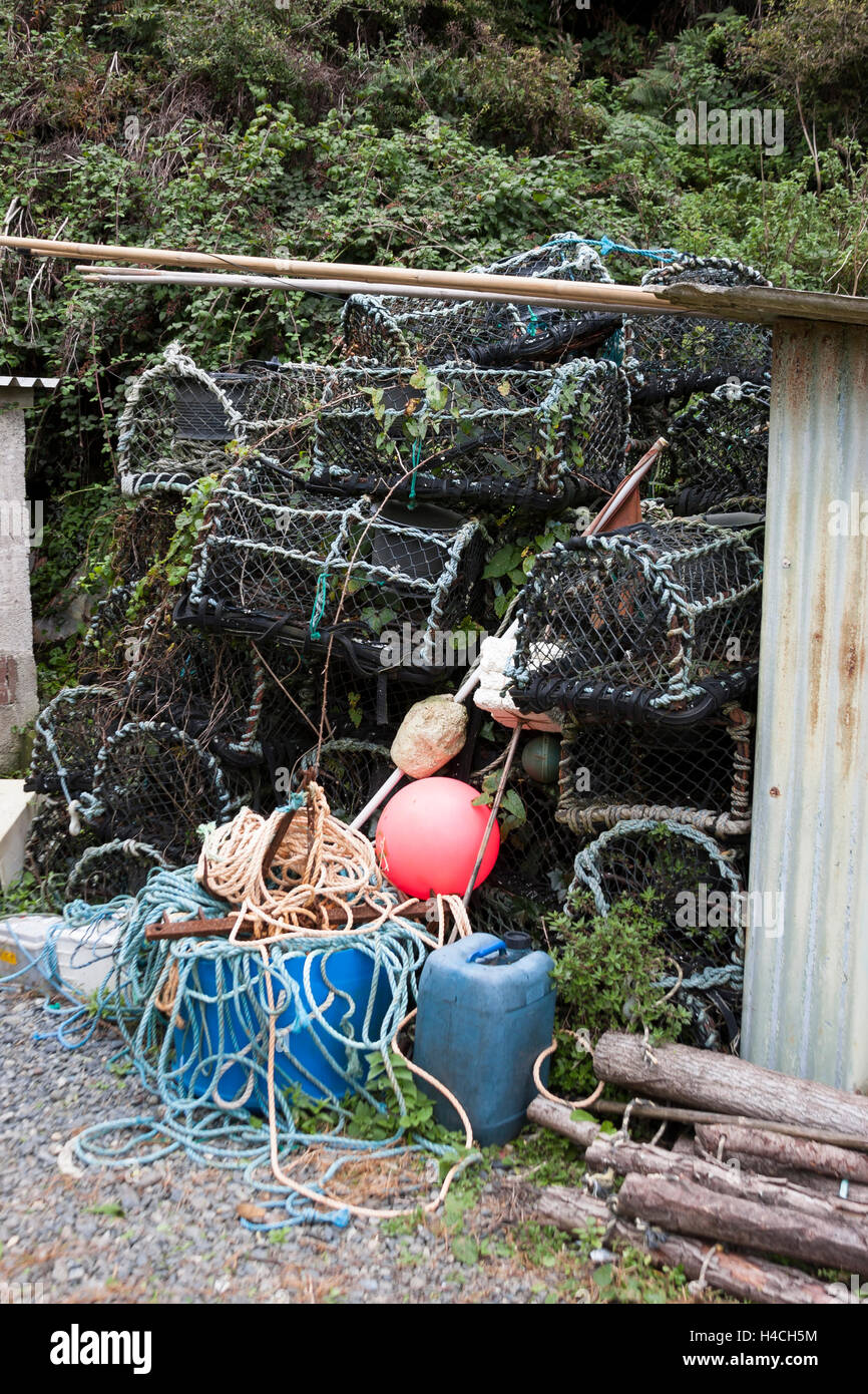 Lobster pot buoys hi-res stock photography and images - Alamy