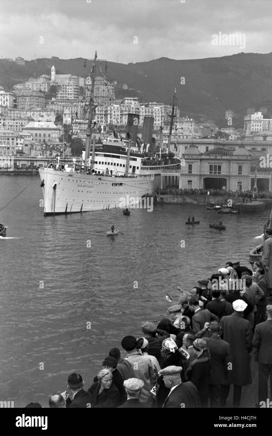 Eine Reise nach Italien, Italien 1930er Jahre. A trip to Italy, Italy ...