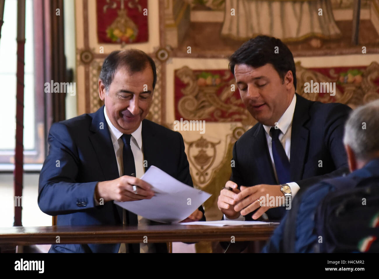 Giuseppe Sala Mayor Milan High Resolution Stock Photography and Images ...