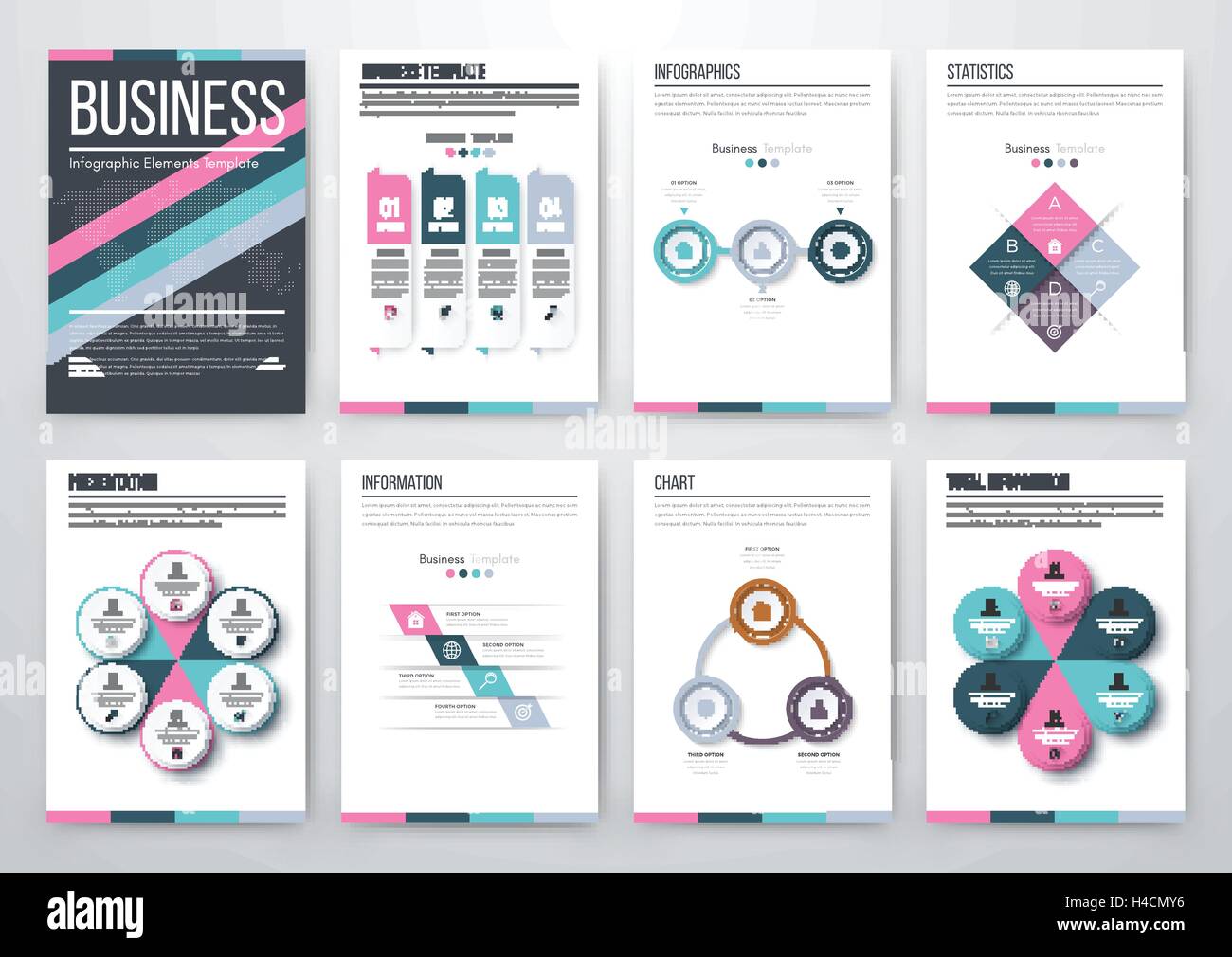 Modern infographic vector concept Stock Vector Image & Art - Alamy