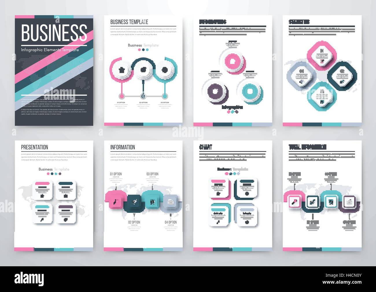 Modern infographic vector concept Stock Vector Image & Art - Alamy