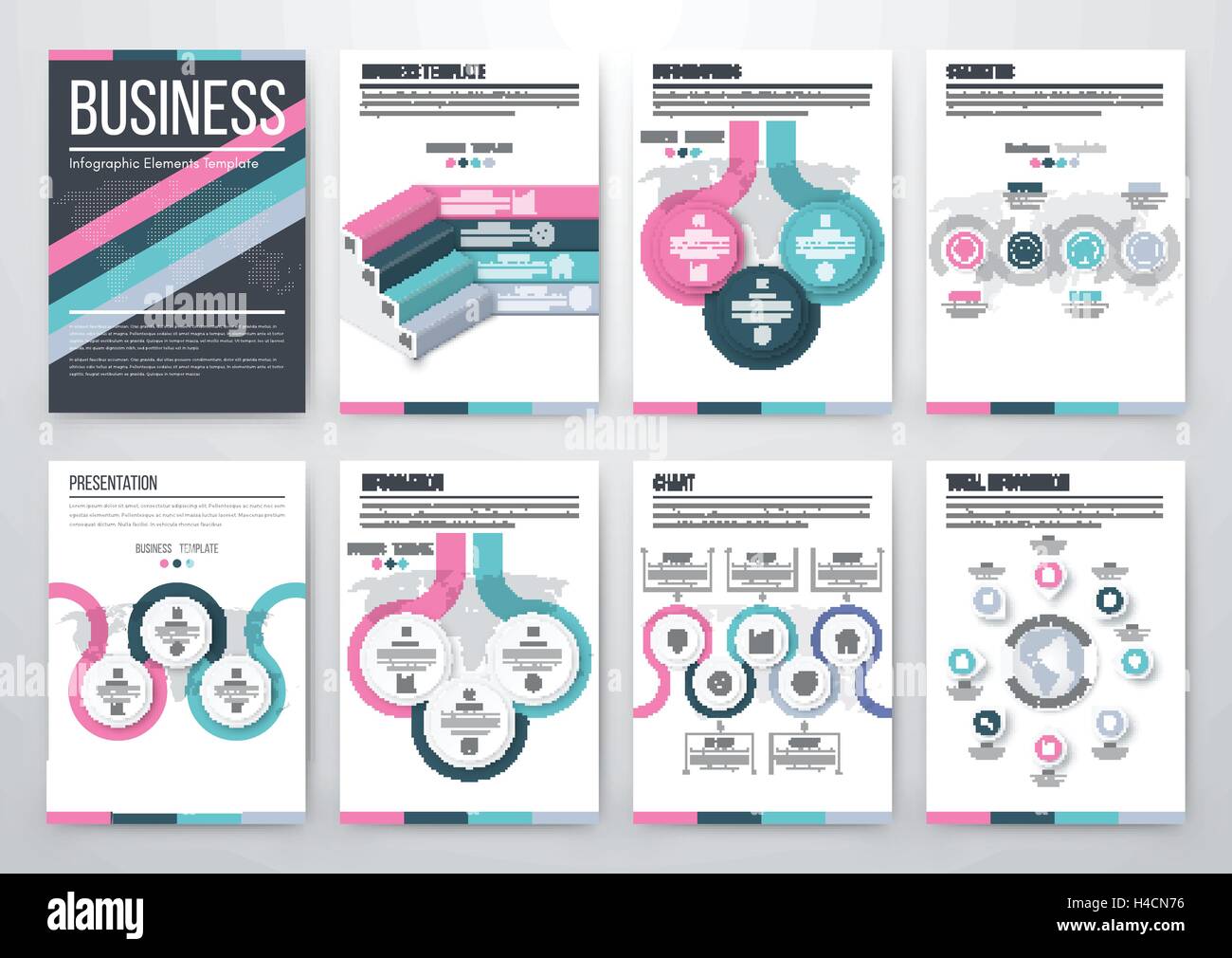 Modern infographic vector concept Stock Vector Image & Art - Alamy