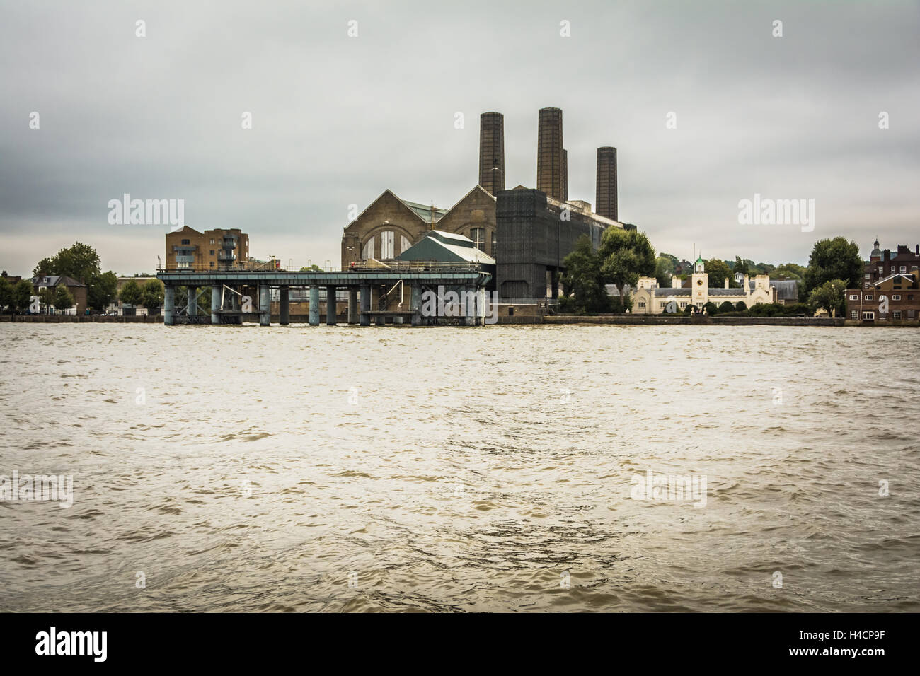 Greenwich Power Station a London underground Electricity Generating ...