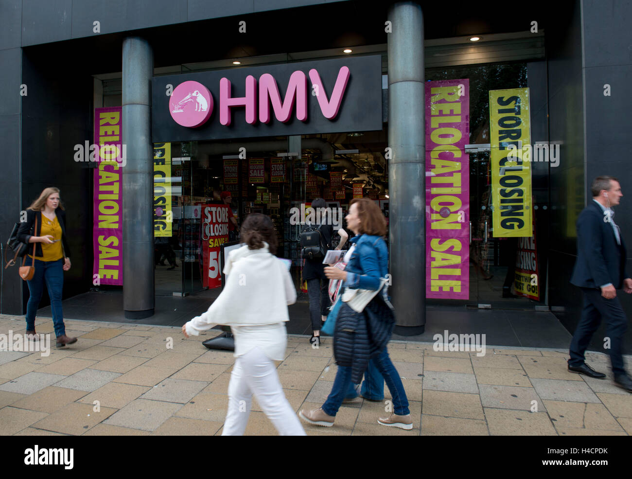 Hmv store scotland hi-res stock photography and images - Alamy