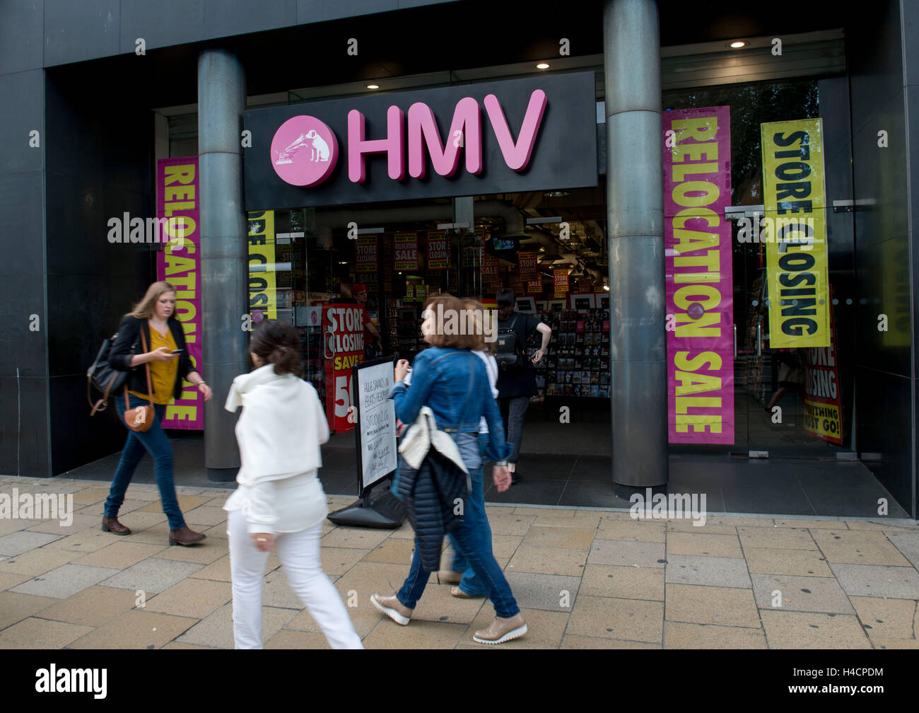 Hmv store scotland hi-res stock photography and images - Alamy