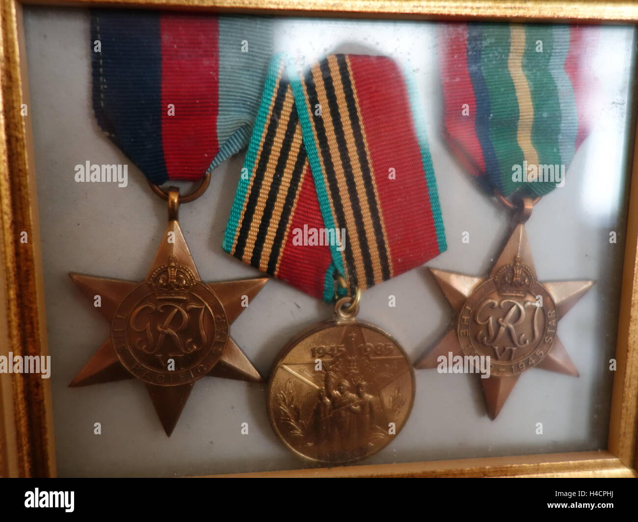 War medals from the 2nd world war Stock Photo - Alamy