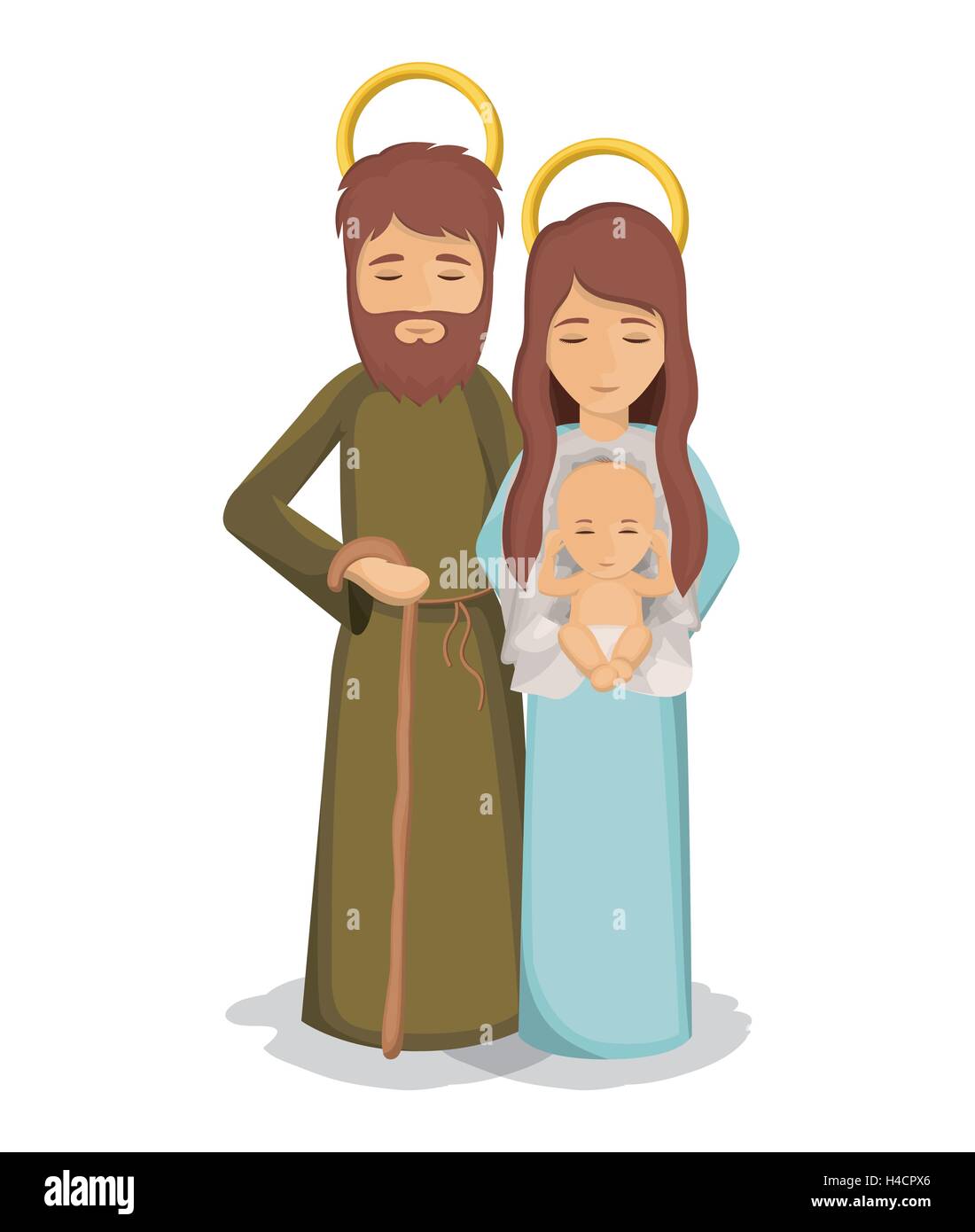 Mary And Joseph Cut Out Stock Images & Pictures - Alamy