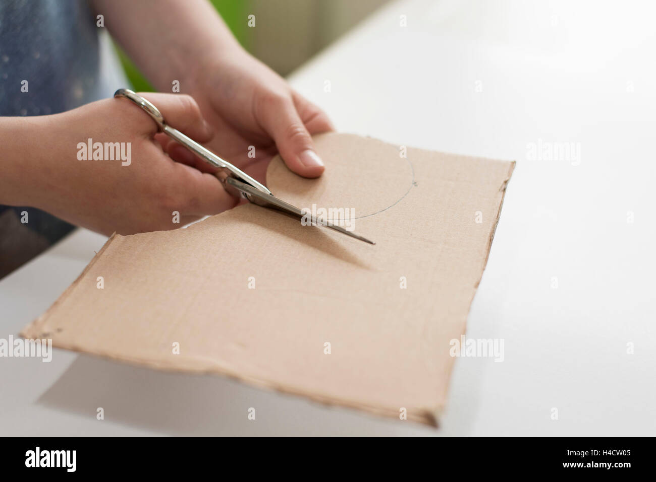 Easily: Bracelets wool do handicraft Stock Photo - Alamy