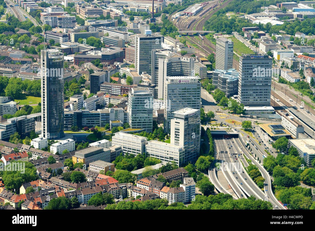Skyline city essen germany europe hi-res stock photography and images ...