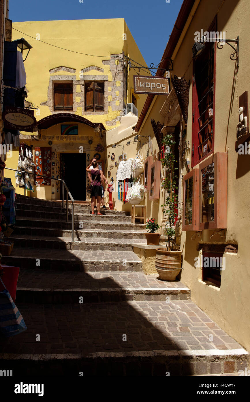 Old Town Canea, Canea, Crete, Greece, Europe Stock Photo - Alamy
