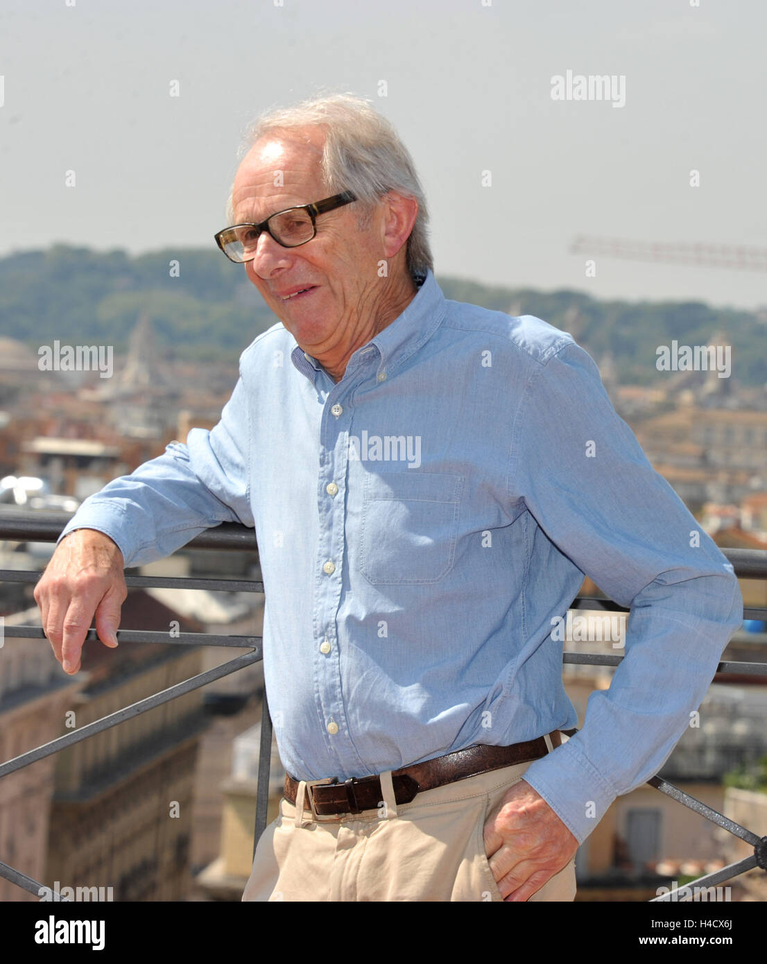 'I Daniel Blake' photocall in Rome Featuring: Ken Loach Where: Rome ...