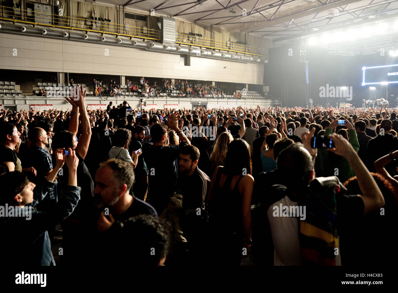 Rap Concert Crowd From Stage