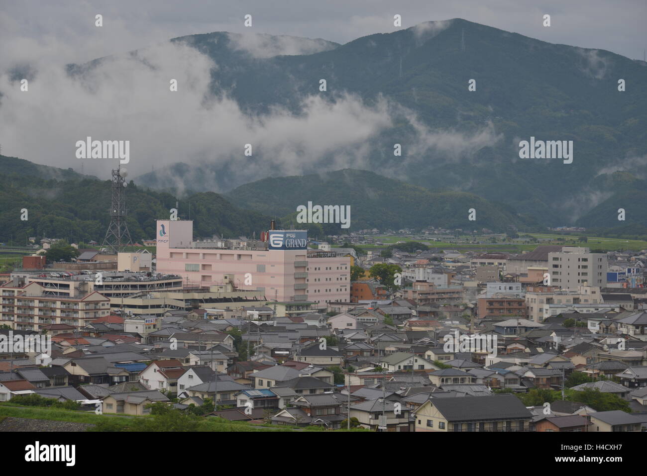 Spot Ozu Castle Japan Stock Photo - Alamy