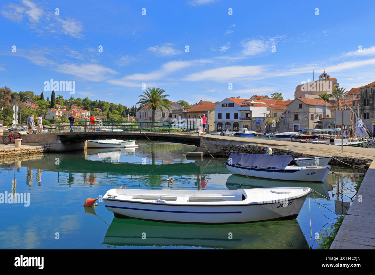 Vrboska hvar fishing boats hi-res stock photography and images - Alamy