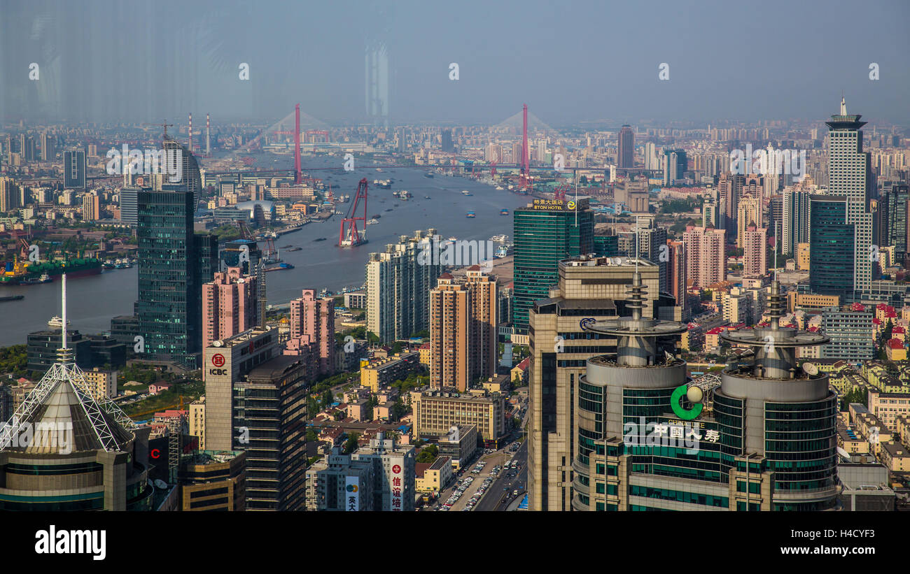 Shanghai bridge view hi-res stock photography and images - Alamy