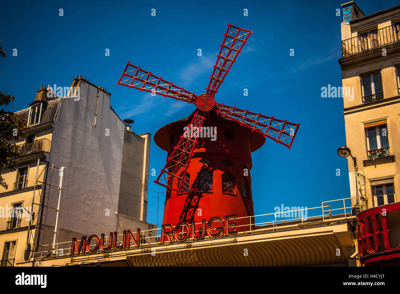 Europe, France, Paris, Moulin Rouge, night club Stock Photo - Alamy