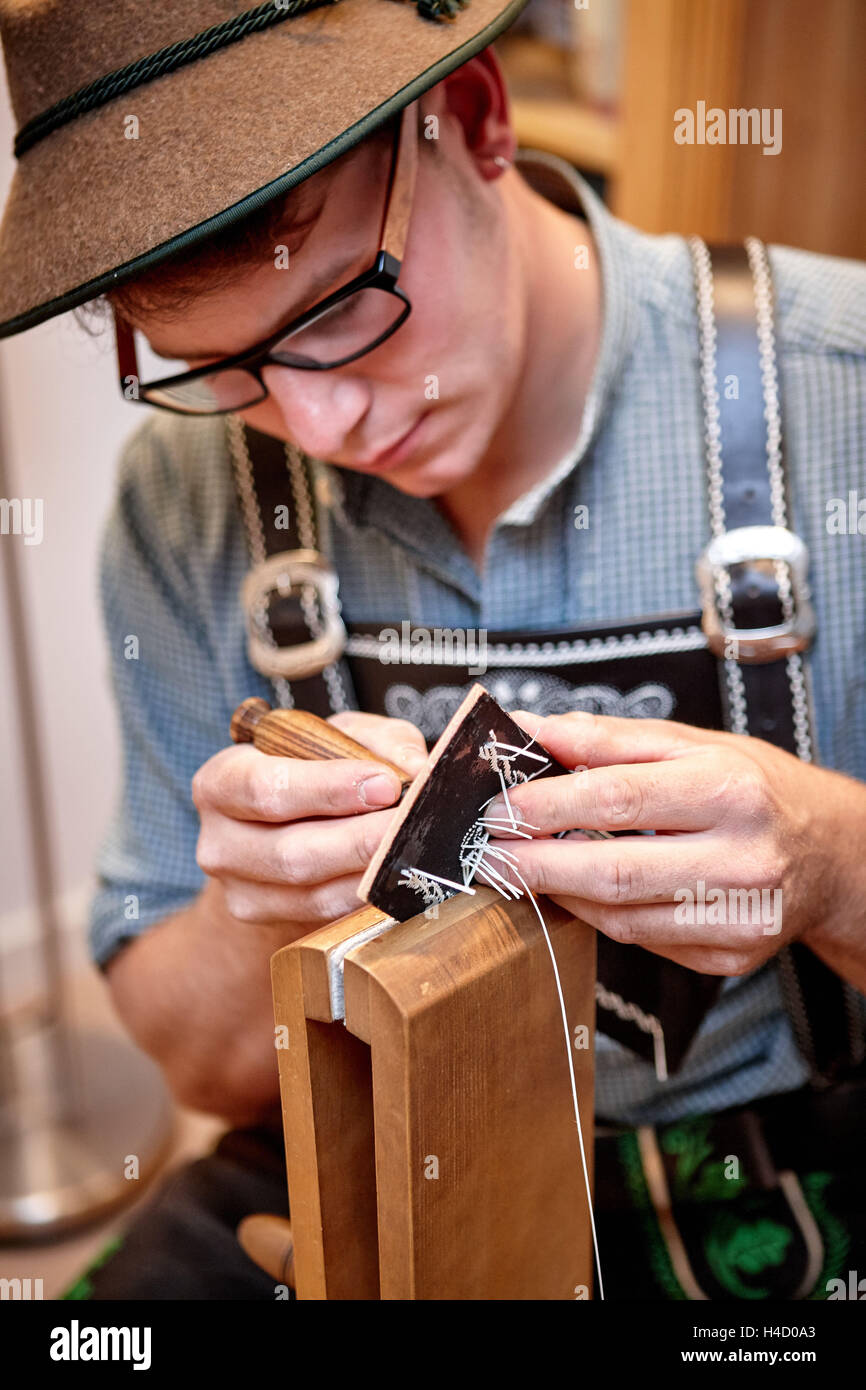 embroidery of quill, handwork Stock Photo - Alamy