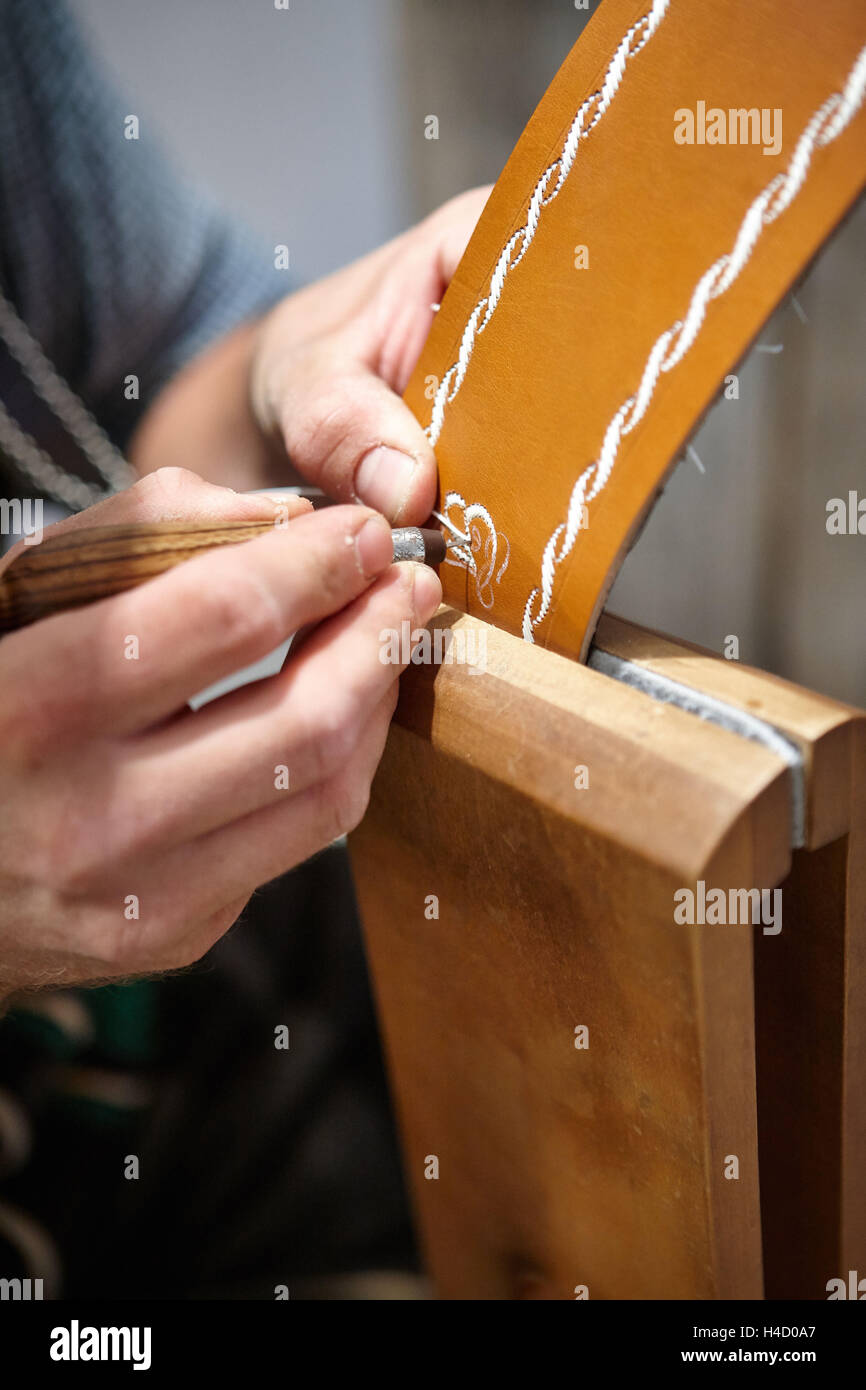 embroidery of quill, handwork Stock Photo - Alamy