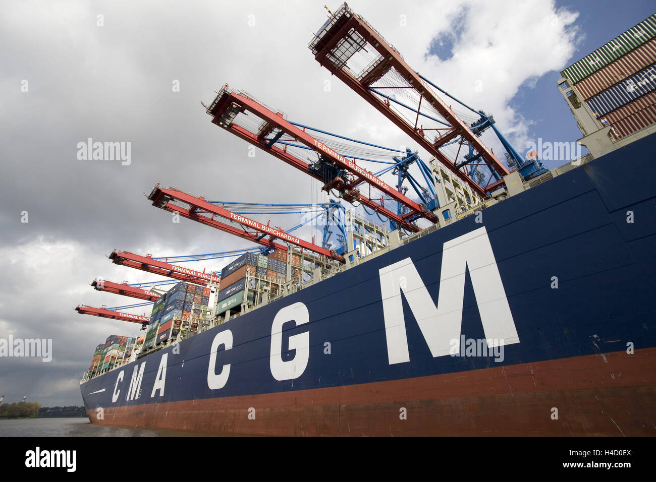 Marco Polo Container Ship Engine