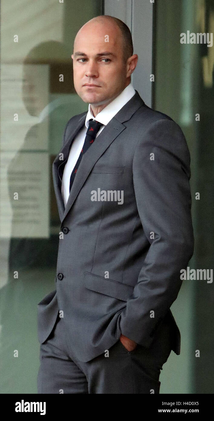 Army sergeant Emile Cilliers arrives at Salisbury Magistrates' Court ...