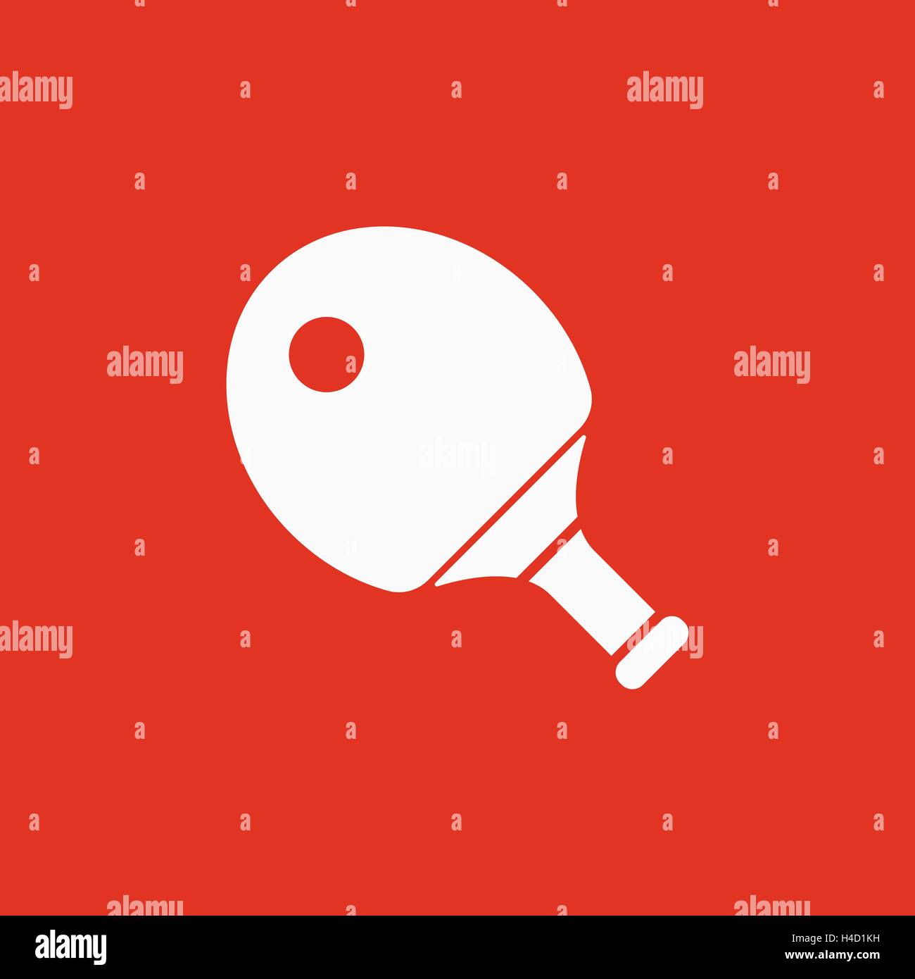 The tennis icon. Ping pong symbol. Flat Stock Vector Image & Art - Alamy