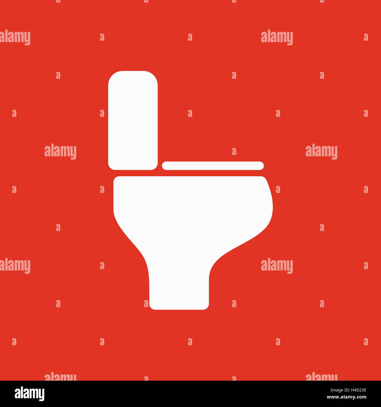 The toilet icon. Restroom symbol. Flat Stock Vector Image & Art - Alamy