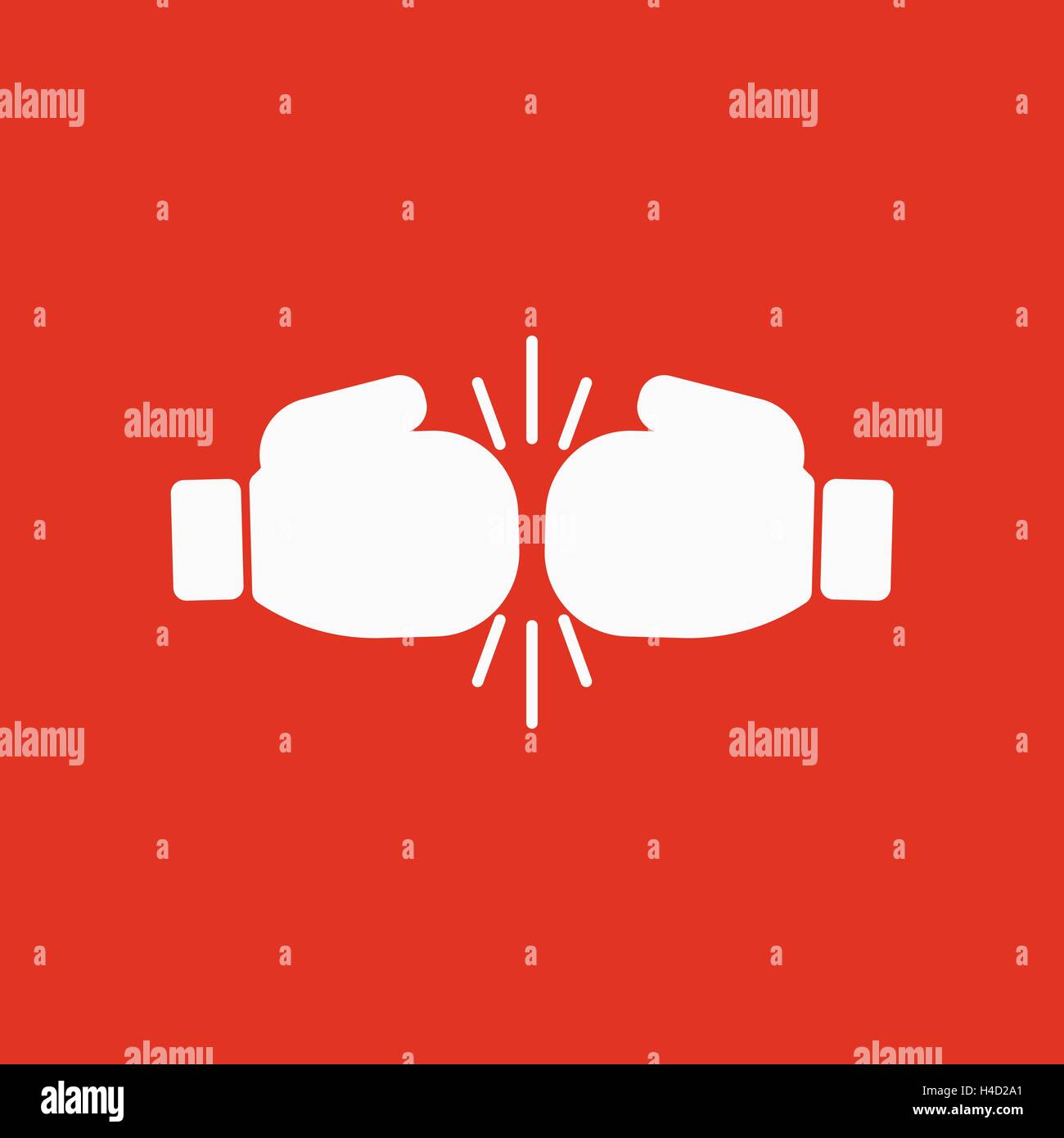 Boxing pictogram hi-res stock photography and images - Alamy