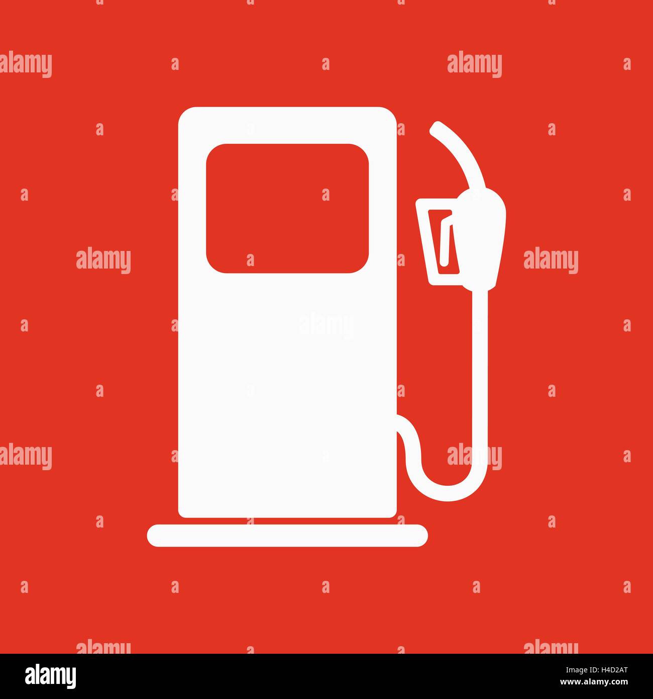 The gas station icon. Gasoline and diesel fuel symbol. Flat Stock ...
