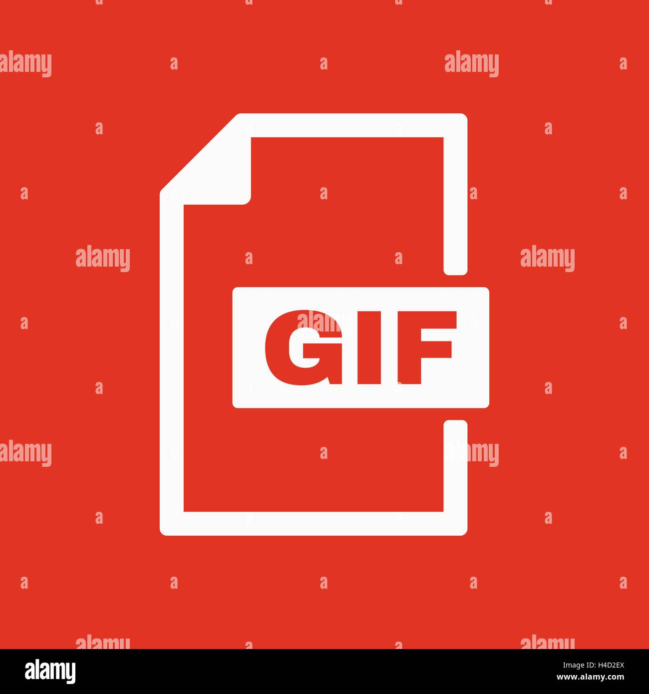 Gif icon hi-res stock photography and images - Alamy