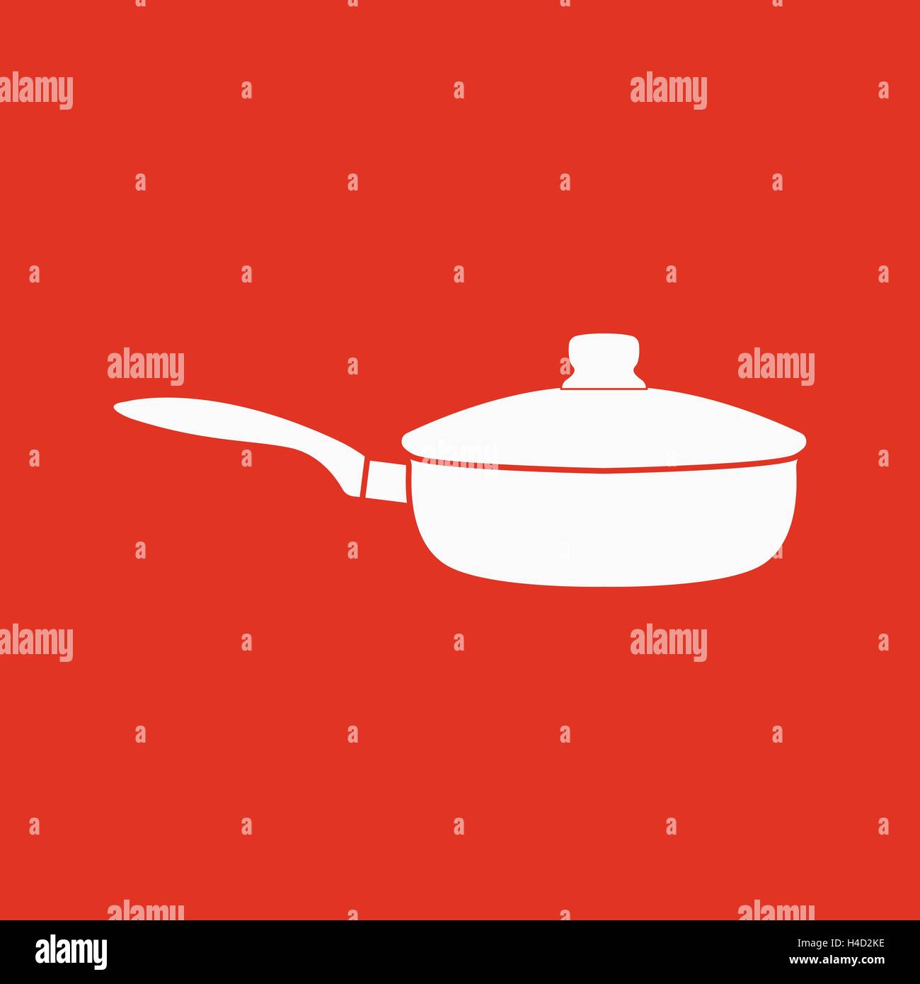 The pan icon. Dripping Pan symbol. Flat Stock Vector Image & Art - Alamy