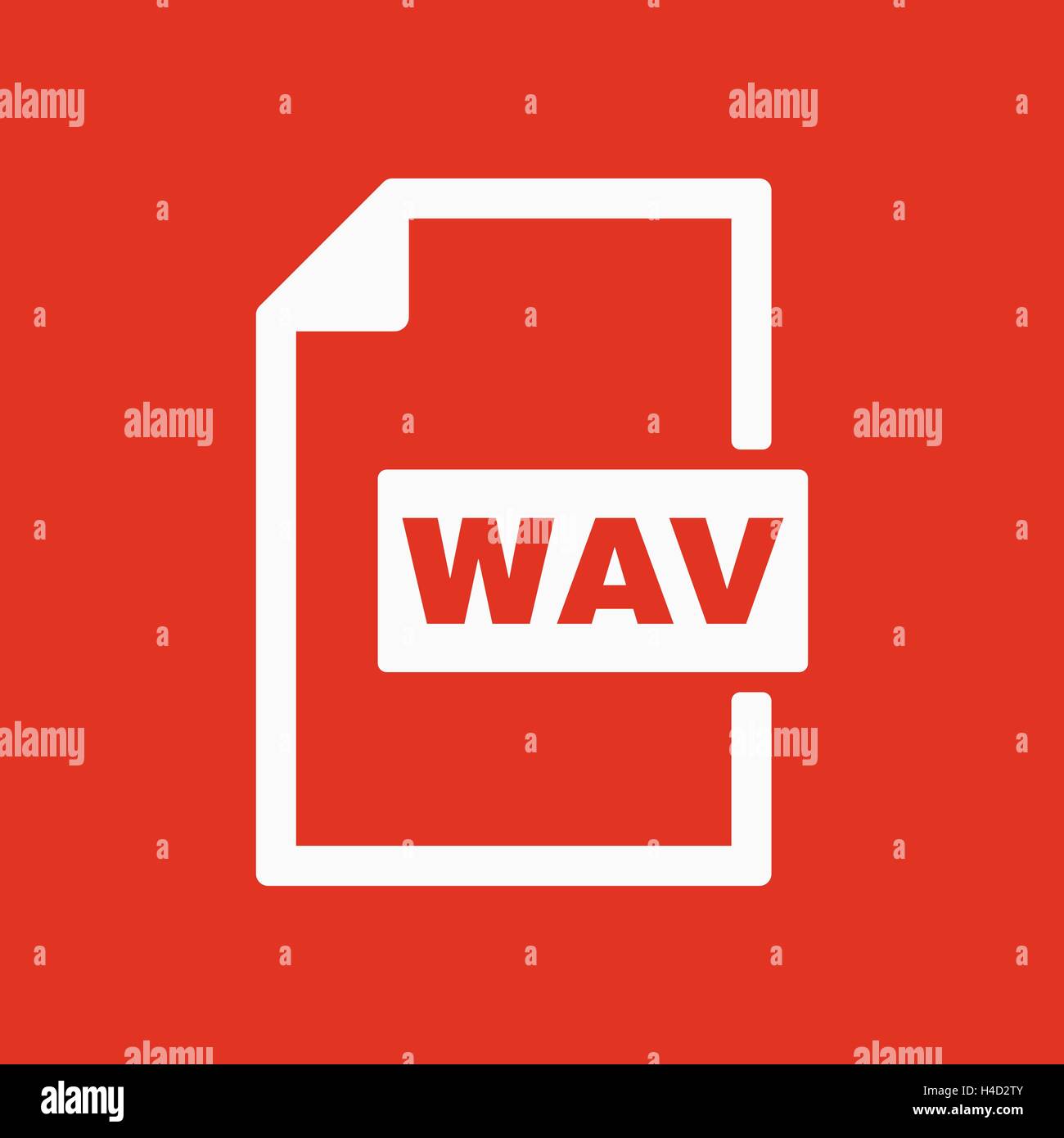 The WAV icon. File audio format symbol. Flat Stock Vector Image & Art ... The WAV icon. File audio format symbol. Flat Stock Vector Image & Art ...