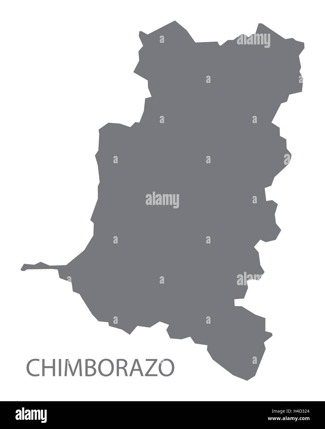 Chimborazo vector map hi-res stock photography and images - Alamy