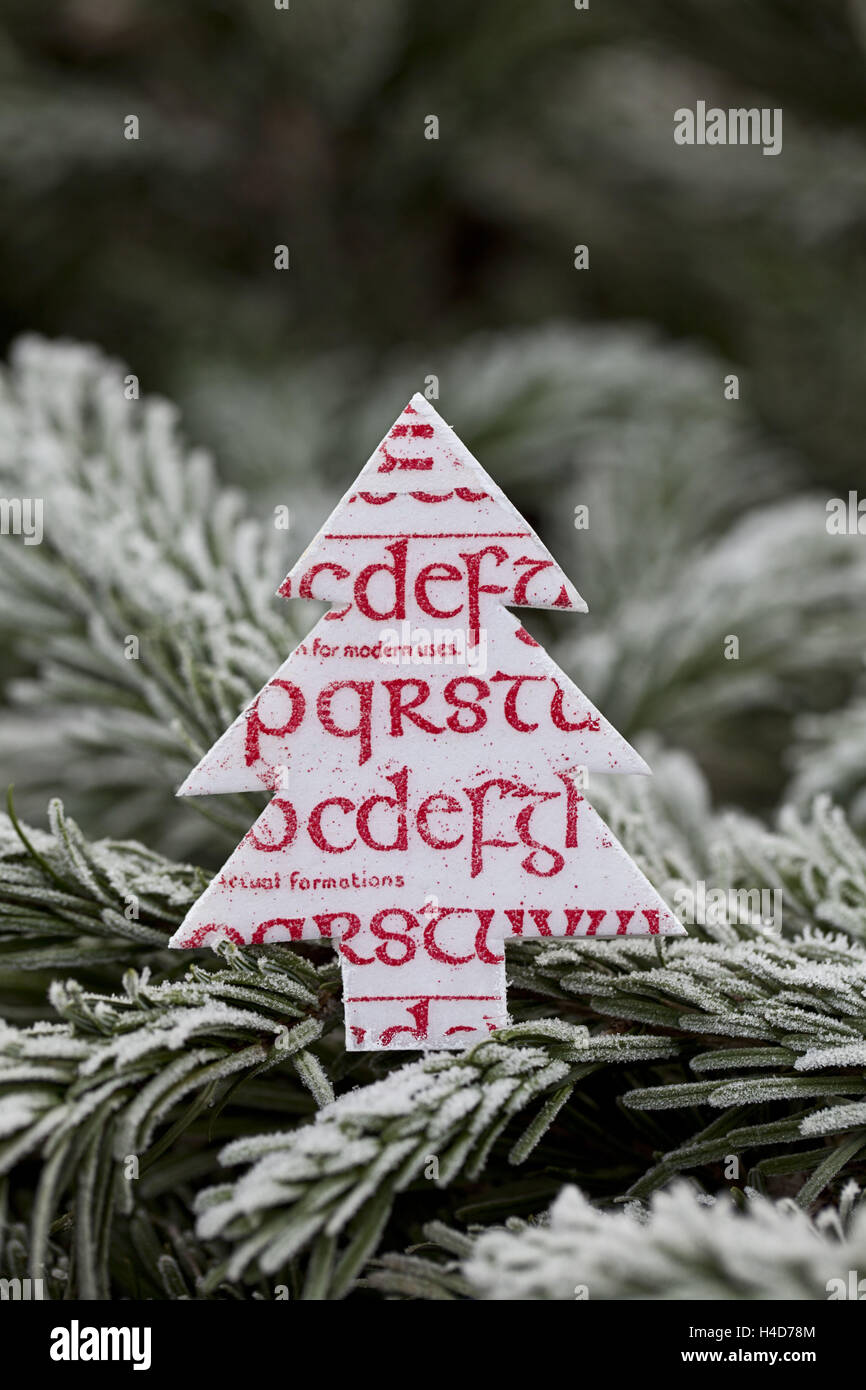 Christmas tree font hi-res stock photography and images - Alamy