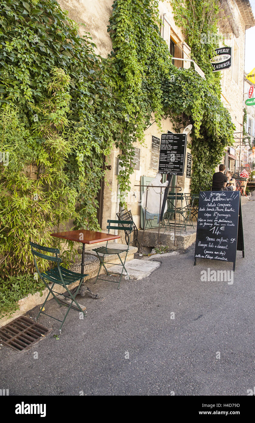 rustic bar in the Provence Stock Photo - Alamy