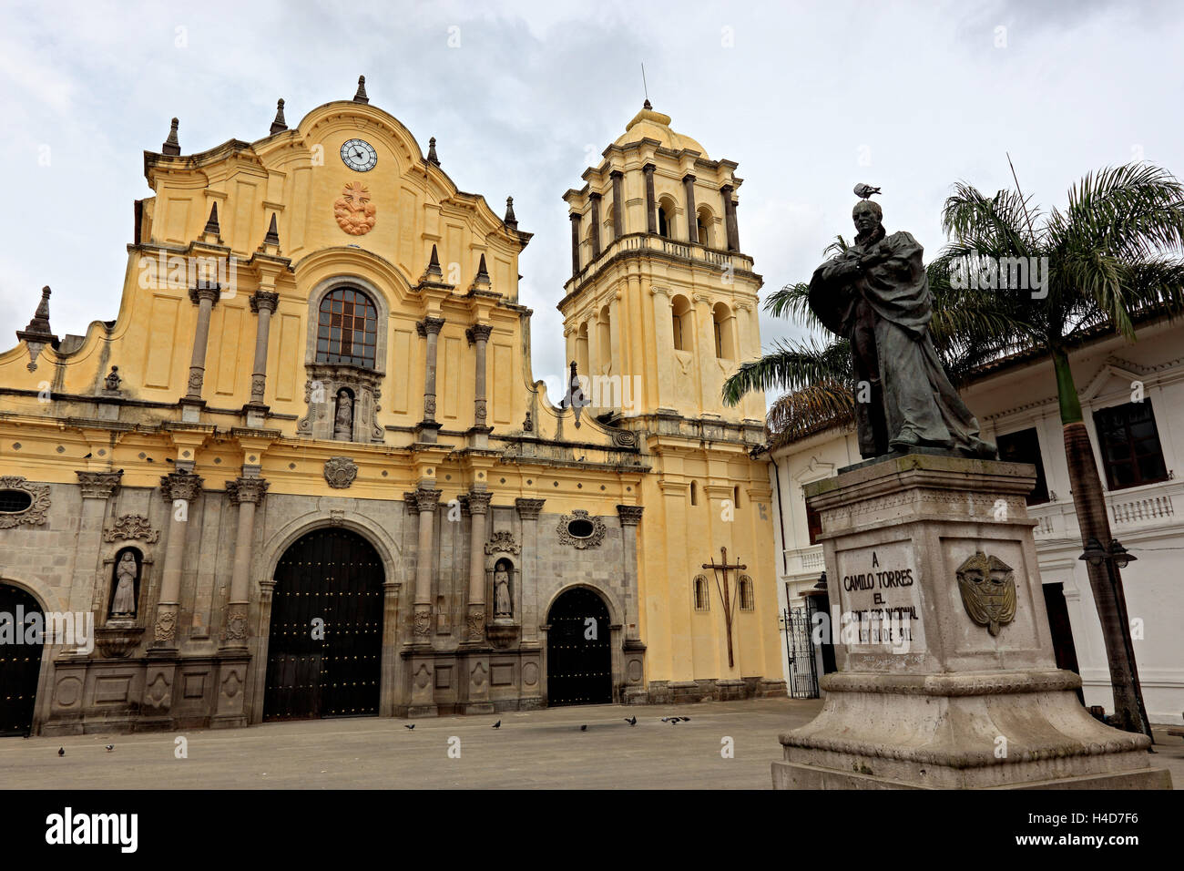 Republic Colombia, city Popayan, Departamento Cauca, church, Iglesia de ...