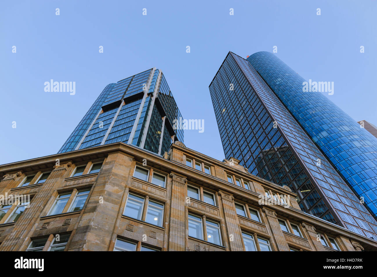 Europe, Germany, Hessia, Frankfurt, financial district, Eurotheum, the ...