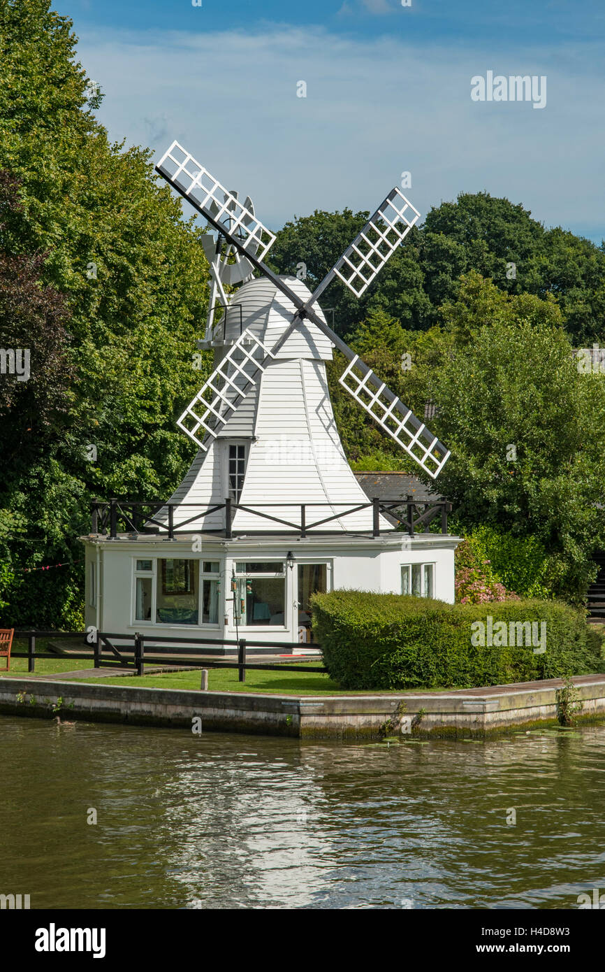 Windmill Residence, Horning, Norfolk, England Stock Photo - Alamy