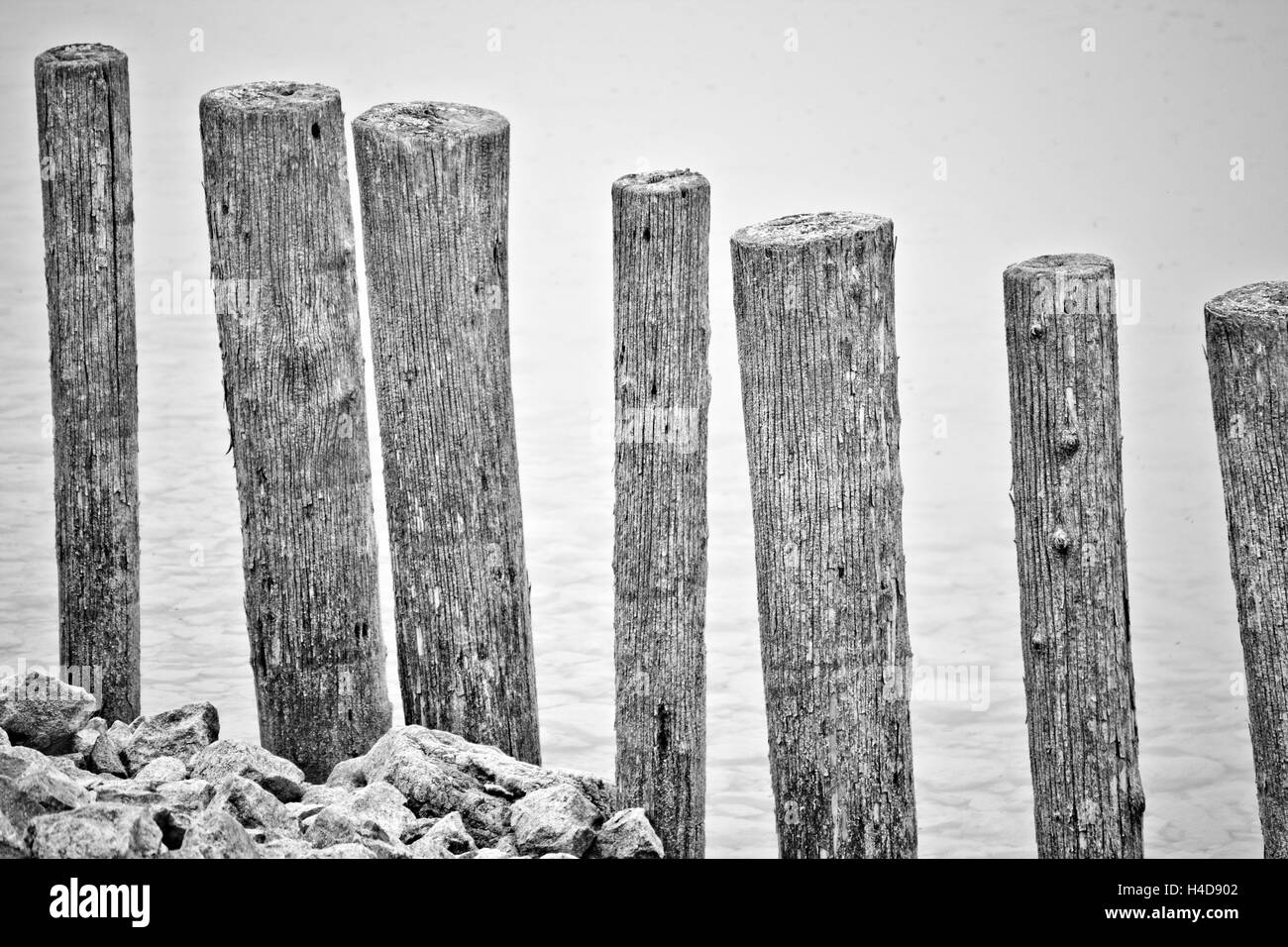 Wooden stones Black and White Stock Photos & Images - Alamy